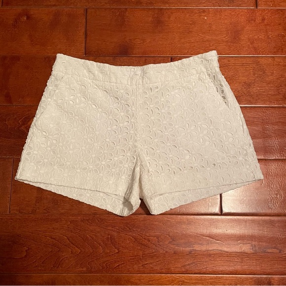 CeCe | Shorts | Cece Womens Cotton Eyelet Shorts Colorbeige Size4 ...